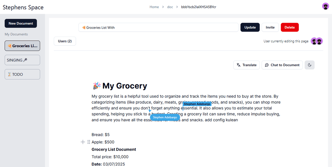 Adebanjo Stephen | Software Engineer
